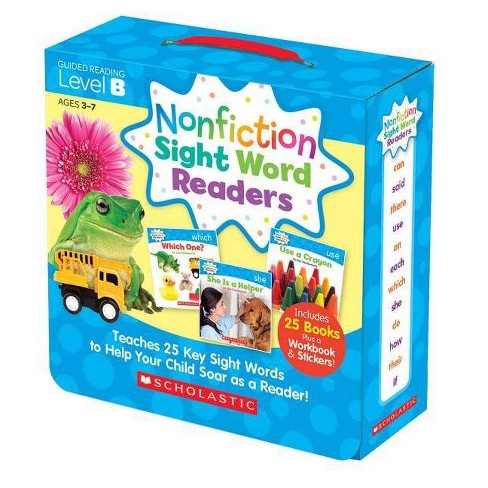 Nonfiction Sight Word Readers: Guided Reading Level B (parent Pack ...