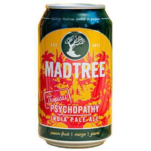 Madtree Brewing Company Psychopathy Ipa Tropical Variant - 6pk/12 Fl Oz ...