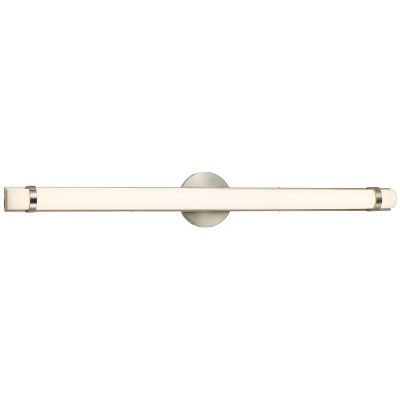 Cal Lighting La-8601l 39w Ac Led Vanity Light. L: 36", Brushed Steel, 2 ...