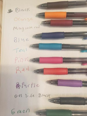 Pilot 18ct G2 Gel Pens Fine Point 0.7mm Assorted Inks : Target