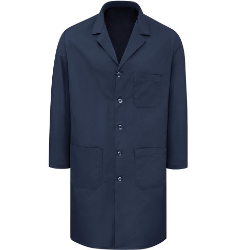 Red Kap Men's Red Kap Lab Coat With Exterior Pocket, Navy - 54 : Target