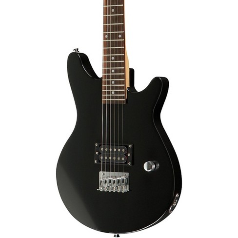 Rogue Rocketeer Rr50 7/8 Scale Electric Guitar Black : Target