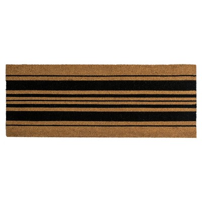 Bold Stripes Indoor/outdoor Doormat Black/natural - Entryways : Target