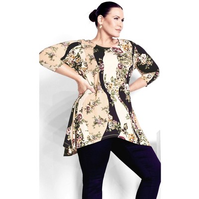 Plus Size Imogen Broderie Floral Blouse : Plus Size Imogen Broderie ...