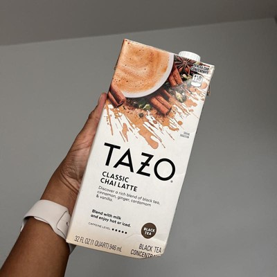 Tazo Classic Latte Chai Black Tea - 32oz : Target