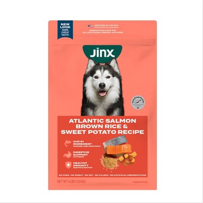 Jinx Dry Dog Food With Salmon, Brown Rice & Sweet Potato : Target