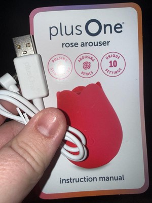 plusOne Rose Arouser Vibrator : Target
