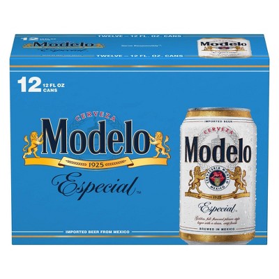 Modelo Especial Lager Beer - 12pk/12 Fl Oz Cans : Target