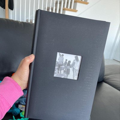 8.5" X 12.75" Photo Album Black 3 Per Page - Threshold™ : Target
