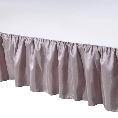 Lilac Dupioni King Dust Ruffle - Levtex Home : Target