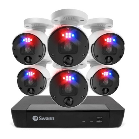 Swann 6 Camera 8 Channel 4k Ultra Hd Nvr Security System | Swnvk-889806 ...