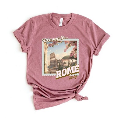 Simply Sage Market Women's Take Me To Rome Short Sleeve Graphic Tee ...