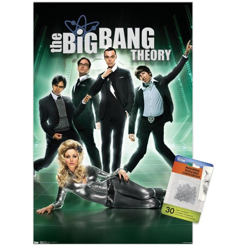 Trends International The Big Bang Theory - Group Unframed Wall Poster ...