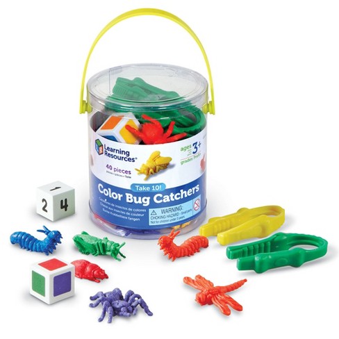 Learning Resources Take 10! Color Bug Catchers, Ages 3+ : Target