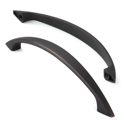 Cauldham Solid Kitchen Cabinet Arch Pulls Handles (5" Hole Centers ...