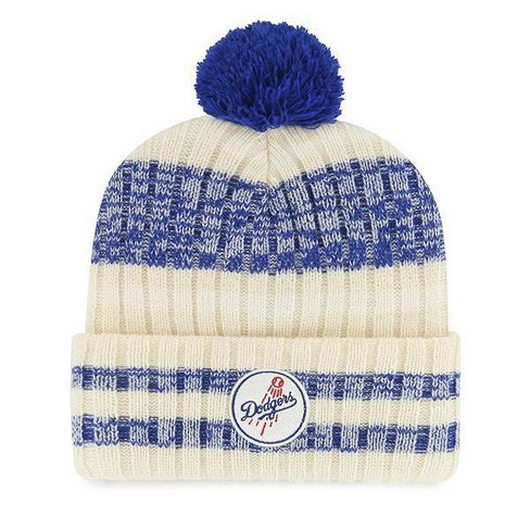 Mlb Los Angeles Dodgers Creampuff Knit Beanie : Target