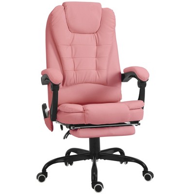 Homcom Heart Love Shaped Back Design Office Chair With Adjustable ...