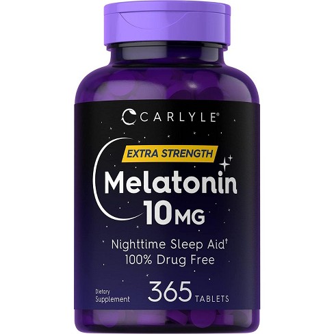 Carlyle Melatonin 10mg | 365 Tablets : Target