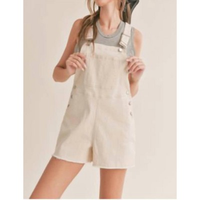 Women's Clear Eyes Denim Overall - Sadie & Sage L : Target
