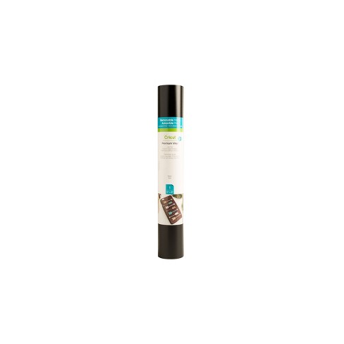 Cricut 4 Premium Vinyl Removable Matte Black Craft Cutting Material Compatible With All Cricut Machines 48 Roll Target