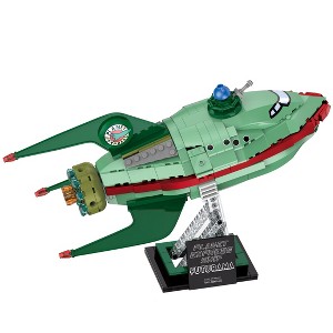 Brickcraft Futurama Planet Express Ship Building Set - 382-Piece Kit ...