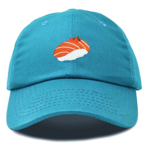 Dalix Salmon Nigiri Embroidered Sushi Cotton Dad Hat Baseball Cap ...