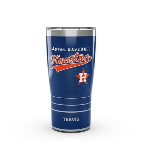 Mlb Houston Astros 20oz Vintage Stainless Steel Tumbler : Target