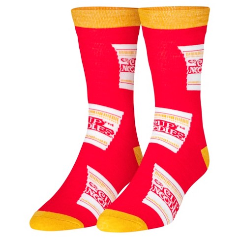 Crazy Socks, Cup Noodles, Funny Novelty Socks, Large : Target