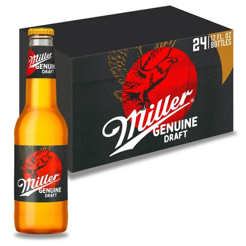 Miller Genuine Draft Beer - 24pk/12 Fl Oz Bottles : Target