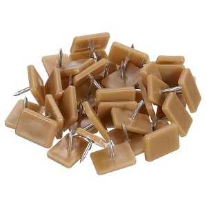 Unique Bargains Plastic Rectangular Tack-in Dresser Drawer Slides and ...