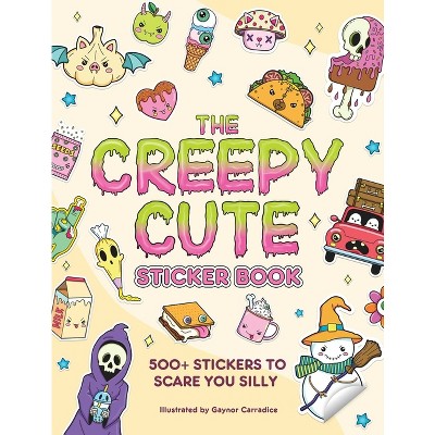 The Creepy Cute Sticker Book - (creepy Cute Gift) (paperback) : Target