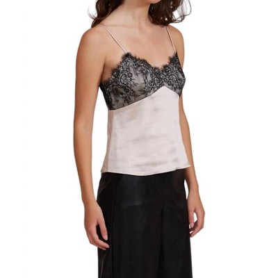 Women's Ada Lace Detail Top - Lucy Paris S : Target