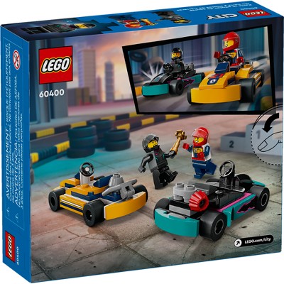 Lego City Go-karts And Race Drivers Toy Set 60400 : Target