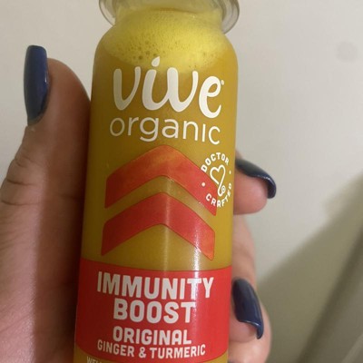 Vive Organic Immunity Boost Original Ginger & Turmeric Wellness Shot ...
