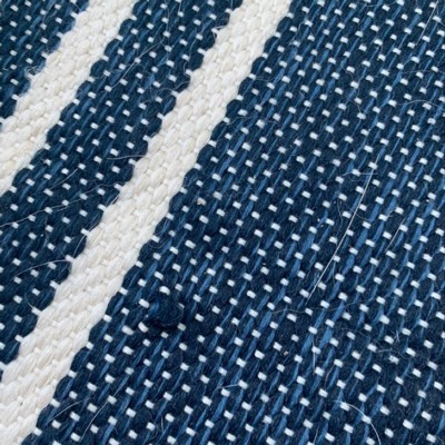 Stripe Outdoor Rug Navy - Threshold™ : Target
