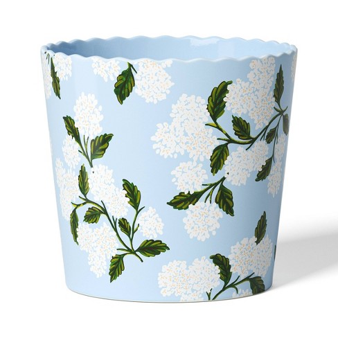 Rifle Paper Co. X Target Indoor Planter Hydrangea: Ceramic Planter Pot ...