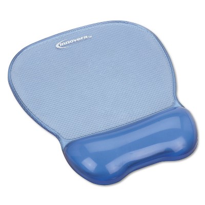 Innovera Mouse Pad W/gel Wrist Pad Nonskid Base 10-3/8 X 8-7/8 Black ...
