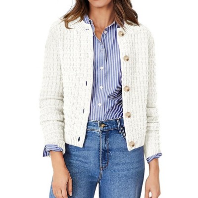 Women's Cardigan Sweater Button-down Long Sleeve Oversized Knit ...