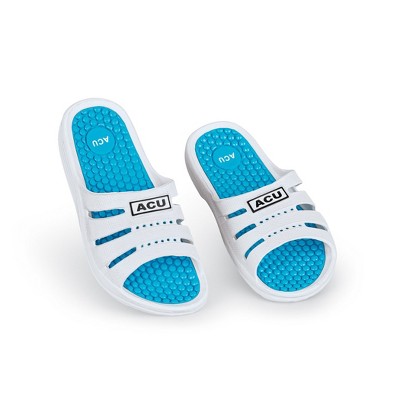 Foamwalk Women's Flat Slip-on Textured Eva Footbed Slide Sandals ...