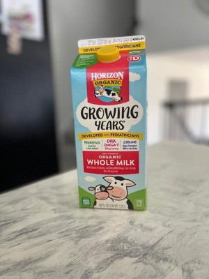 Horizon Organic Growing Years 2% Milk With Dha Omega-3 - 0.5gal : Target
