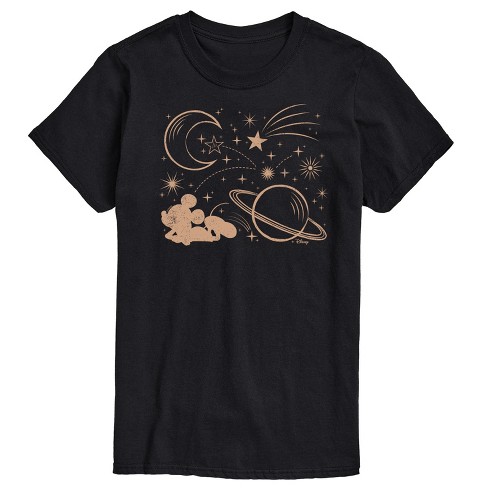 Men's - Disney - Mickey Constellation Short Sleeve Graphic T-shirt : Target