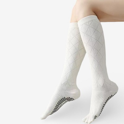 Anna-Kaci Women’s Grip Toe Socks for Yoga, Pilates, and Fitness 3 Pack ...