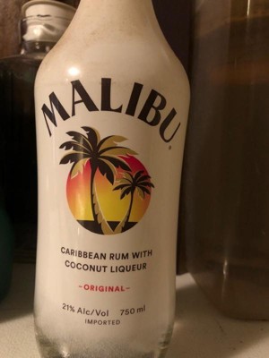 Malibu Coconut Caribbean Rum - 1.75l Bottle : Target