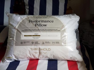 Standard/queen Medium Performance Bed Pillow - Threshold™ : Target