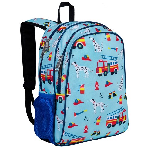 Wildkin 15-inch Kids Backpack Elementary School Travel (firefighters ...