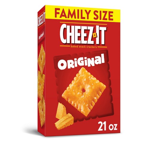 Cheez-it Original Baked Snack Crackers - 21oz : Target