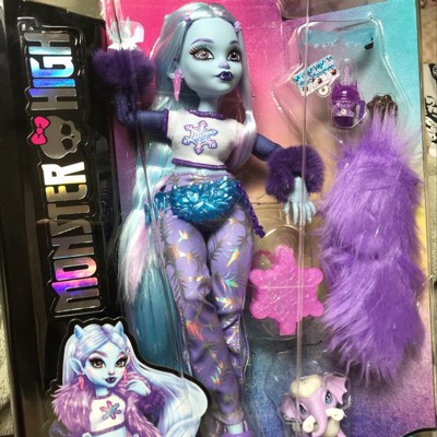Monster High Abbey Bominable Yeti Fashion Doll With Accessories : Target