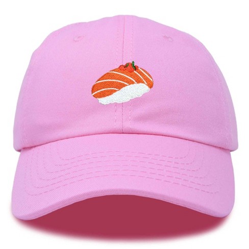 Dalix Salmon Nigiri Embroidered Sushi Cotton Dad Hat Baseball Cap ...