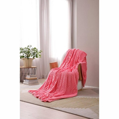 J&v Textiles Fleece Throw Blanket For Couch - Thick And Warm Blanket ...