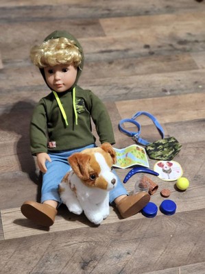 Our Generation Elliot 18" Boy Doll & Pet Set : Target